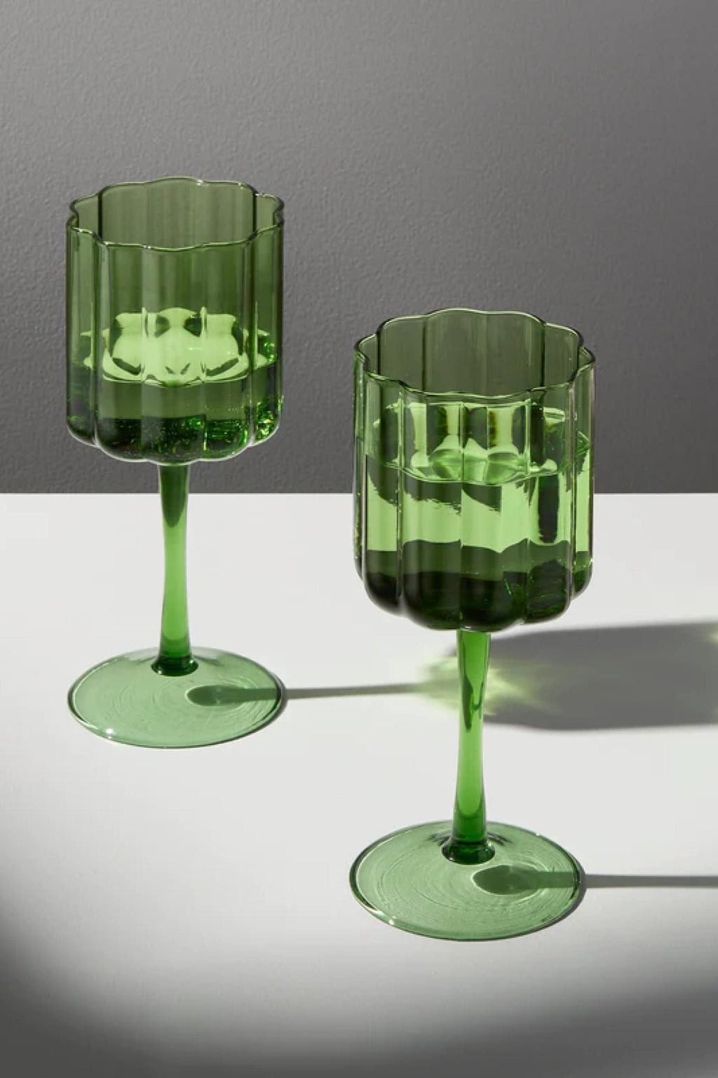 Wave Wine Glass | Set of 2 – LoversLand